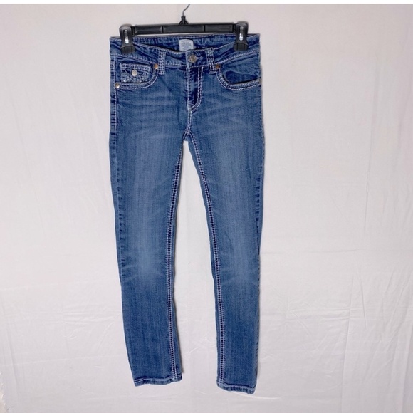 True Religion | Jeans | True Religion Julie Med Wash Sequin Pockets Low ...